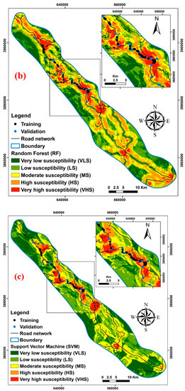 Landslide Susceptibility Mapping in a Mountainous Area Using Machine ...