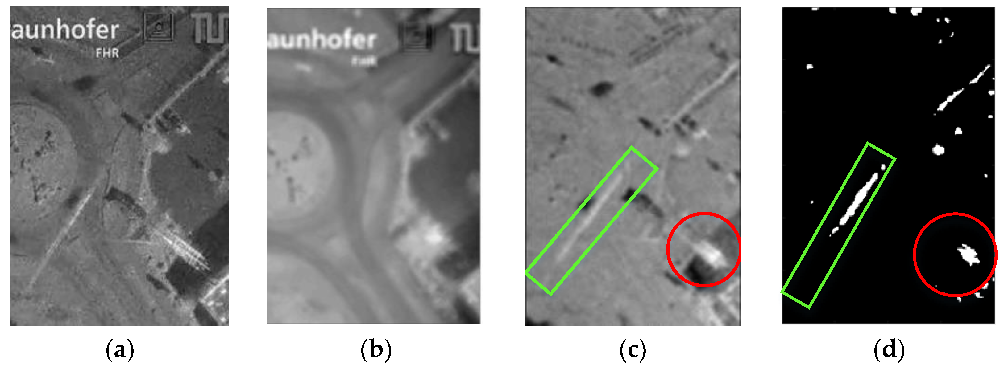 Static High Target Induced False Alarm Suppression In Circular Synthetic Aperture Radar Moving