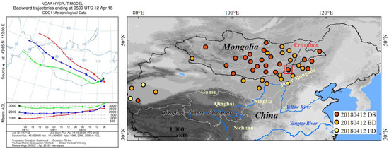 The Transport Path and Vertical Structure of Dust Storms in East Asia ...