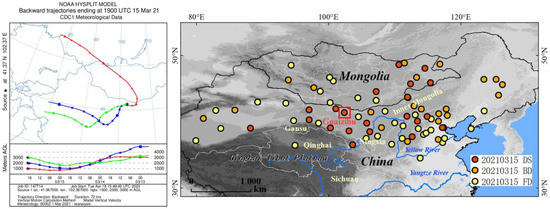 The Transport Path and Vertical Structure of Dust Storms in East Asia ...