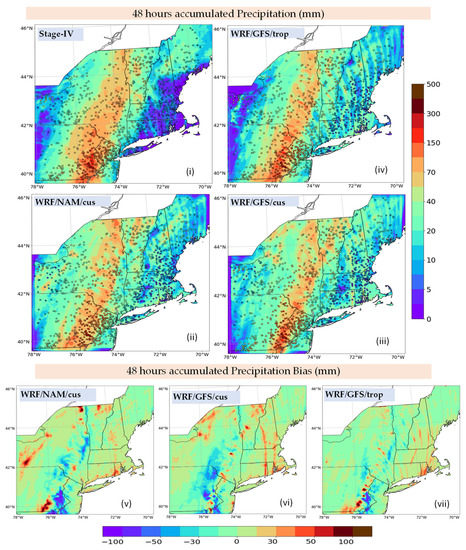 Exploring the Real-Time WRF Forecast Skill for Four Tropical Storms ...