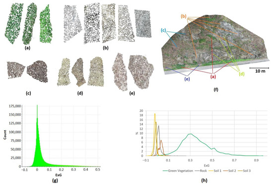 Filtering Green Vegetation Out from Colored Point Clouds of Rocky ...