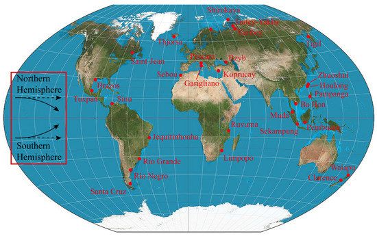 Influence of the Coriolis Force on Spreading of River Plumes