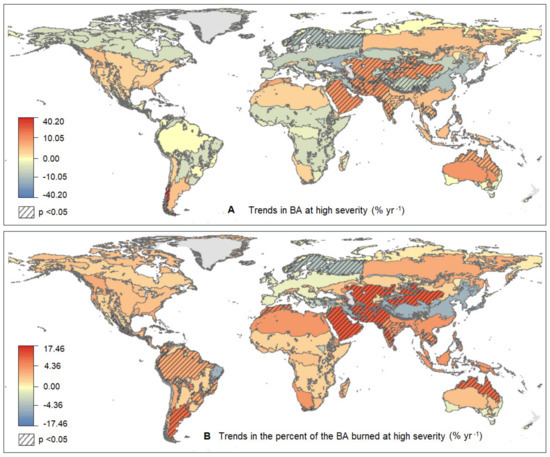 Global Patterns and Dynamics of Burned Area and Burn Severity