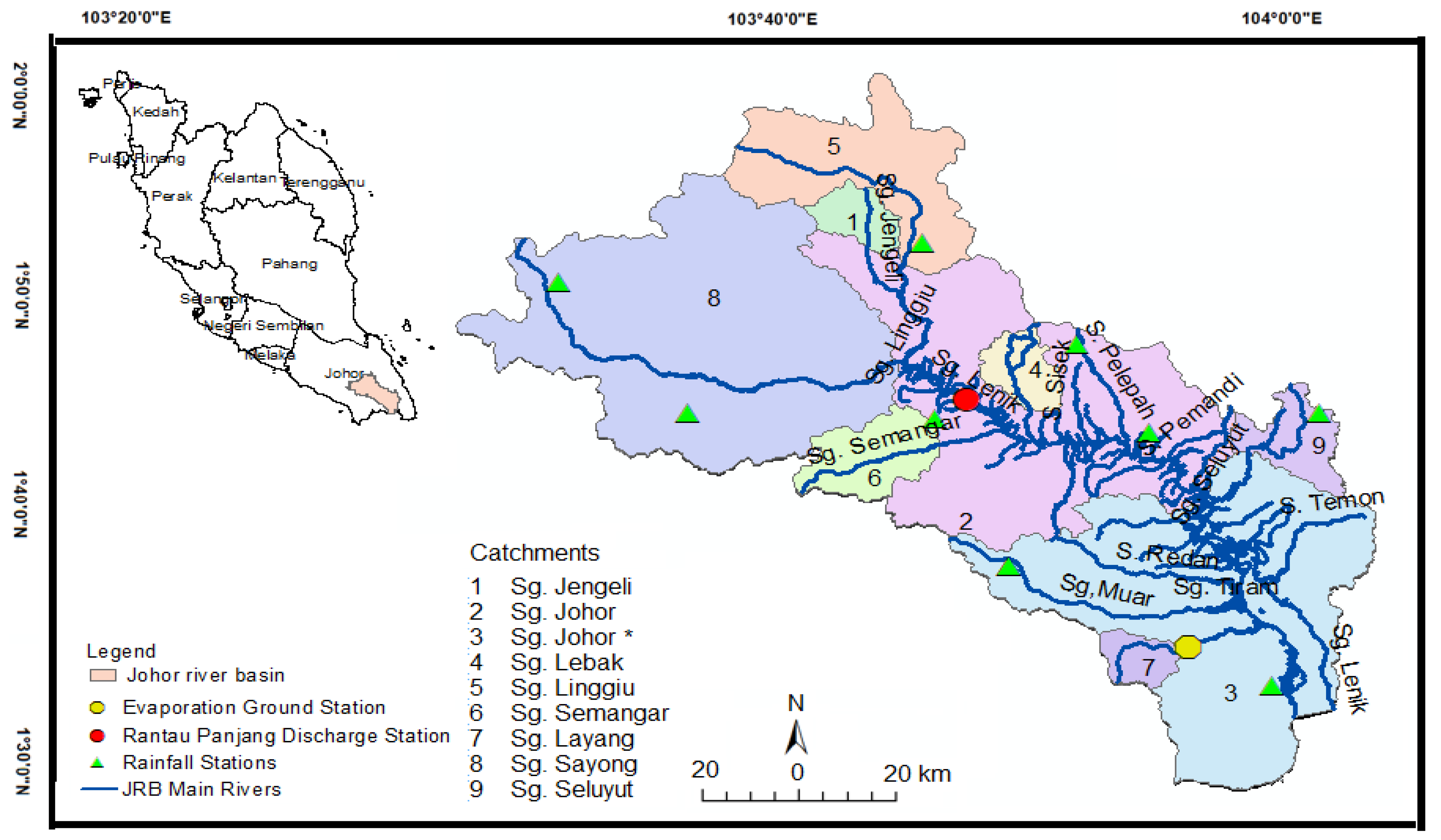 Analysis of Water Yield Changes in the Johor River Basin, Peninsular ...
