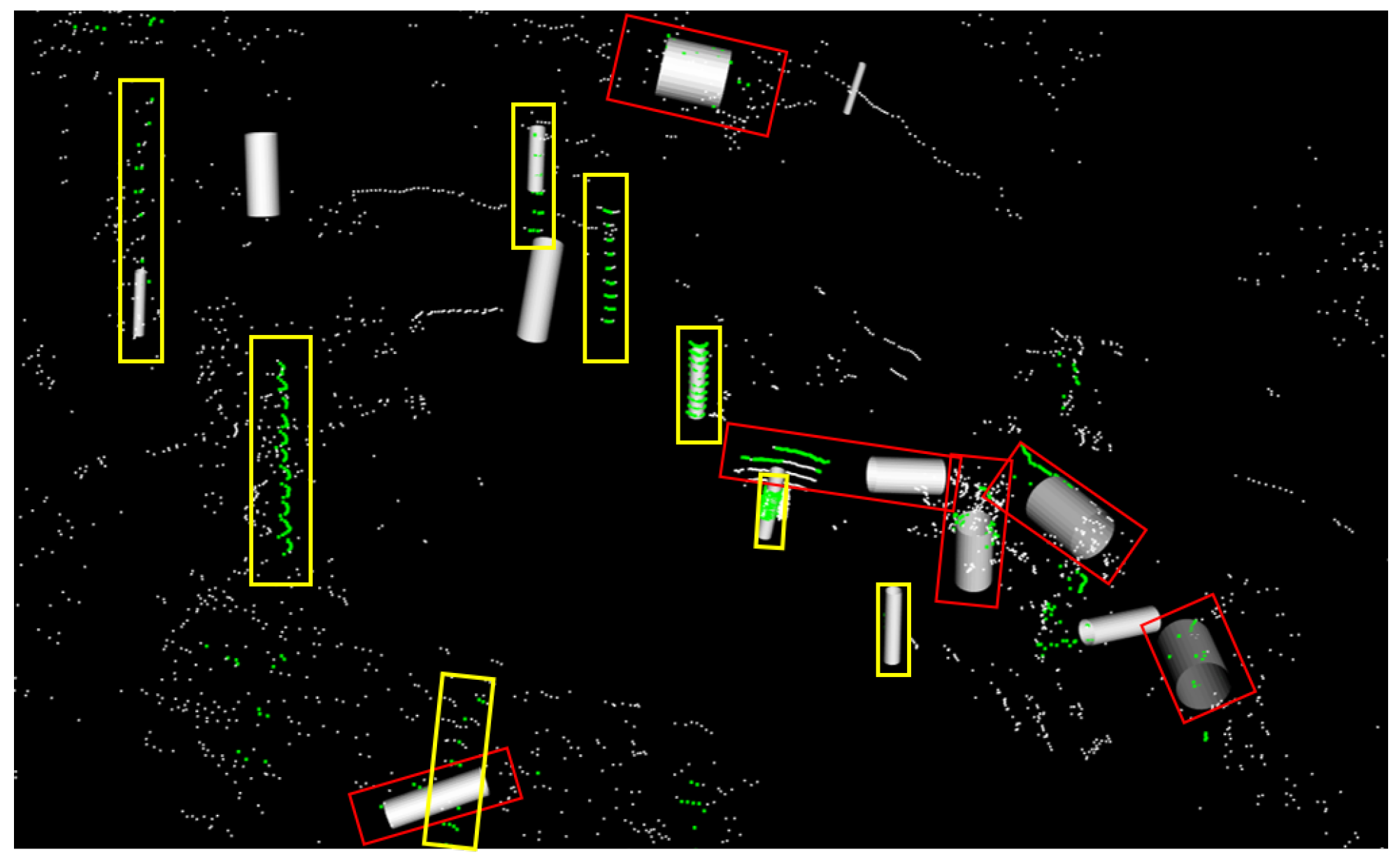Active Navigation System for a Rubber-Tapping Robot Based on Trunk Detection