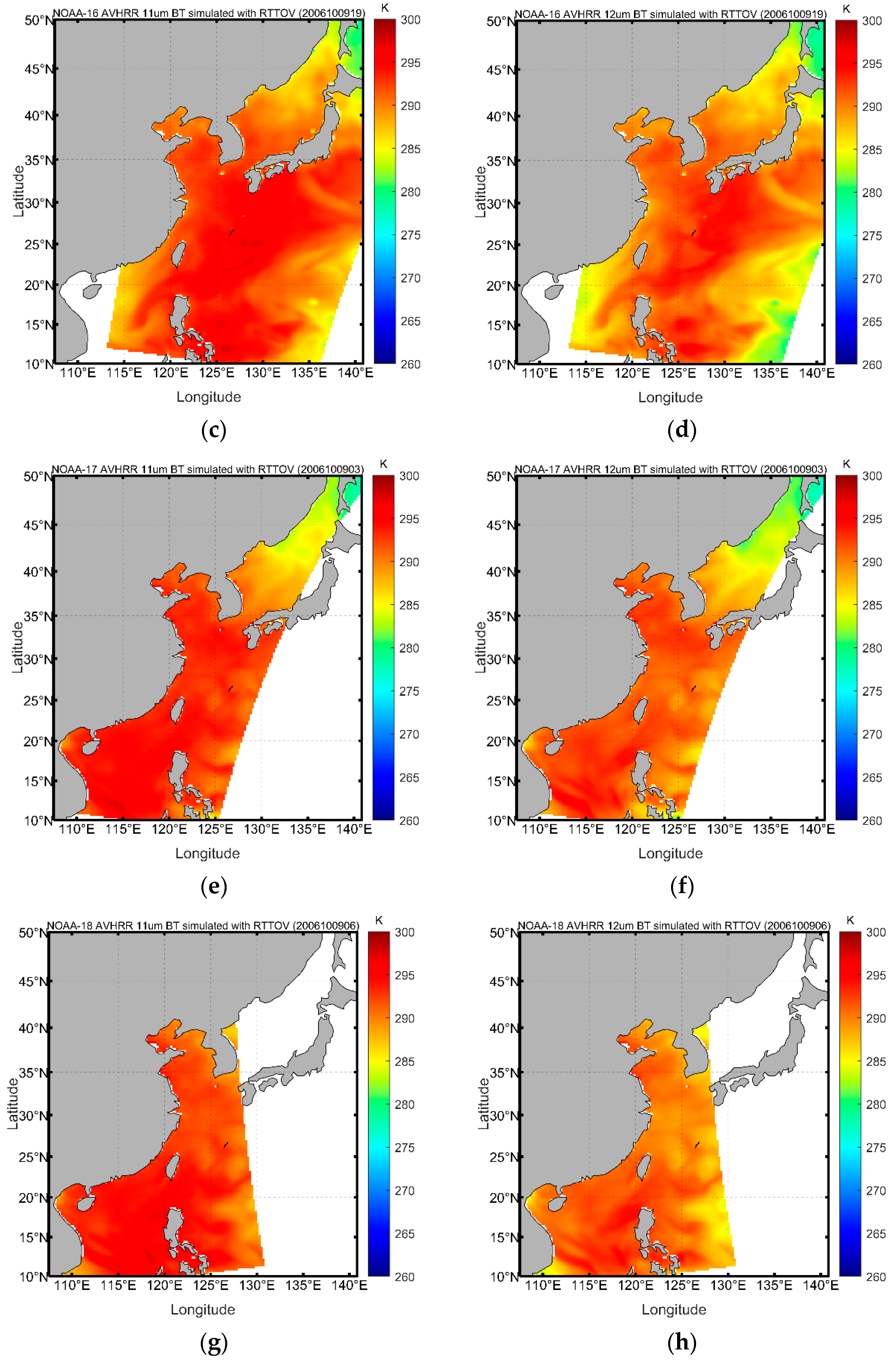 Retrieval of Sea Surface Skin Temperature from the High Resolution ...