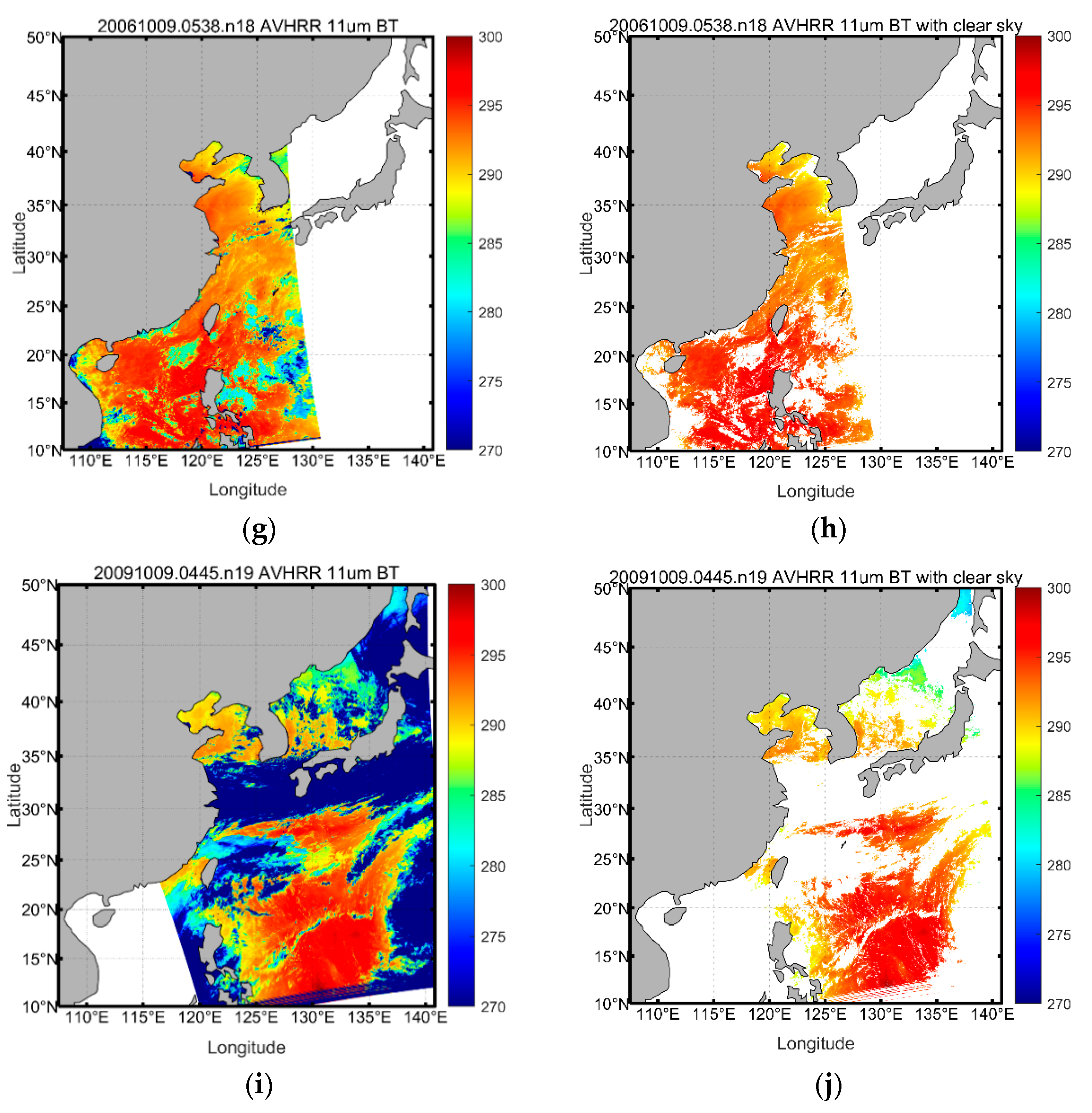 Retrieval of Sea Surface Skin Temperature from the High Resolution ...