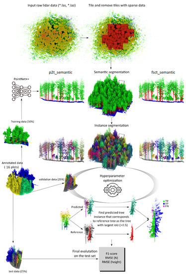 Remote Sensing Free Full Text Point2treep2t—framework For Parameter Tuning Of Semantic And