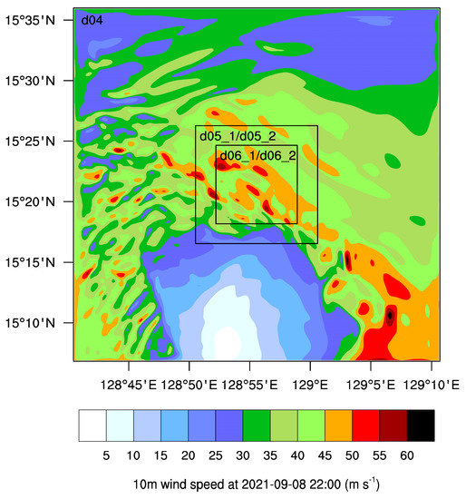 The Sensitivity of Large Eddy Simulations to Grid Resolution in Tropical Cyclone High Wind Area ...