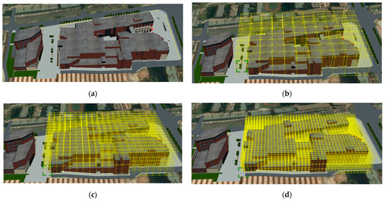 A Digital Grid Model for Complex Time-Varying Environments in Civil Engineering Buildings