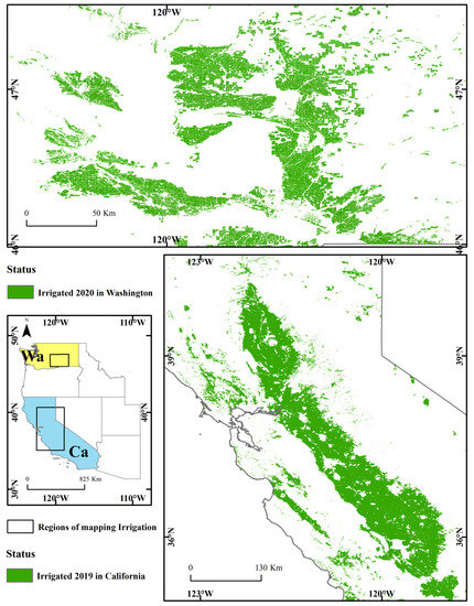Mapping Irrigated Croplands from Sentinel-2 Images Using Deep Convolutional Neural Networks