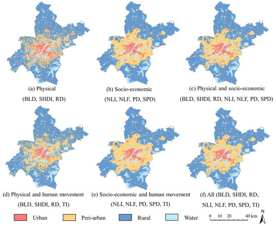 Delineating Peri-Urban Areas Using Multi-Source Geo-Data: A Neural Network Approach and SHAP ...