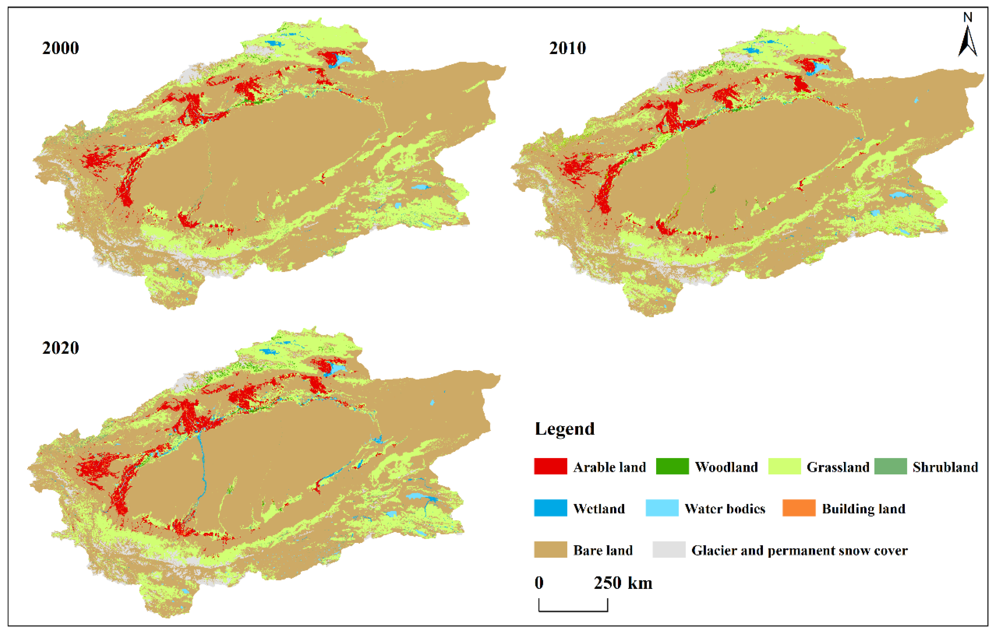 Landscape Ecological Risk Assessment for the Tarim River Basin on the ...