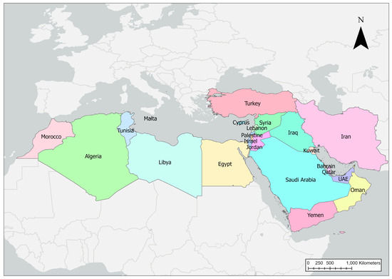 Earth Observation in the EMMENA Region: Scoping Review of Current ...