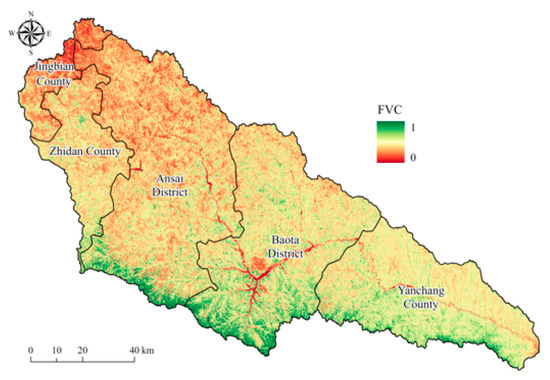 Analysis of Spatial and Temporal Changes in Vegetation Cover and Driving Forces in the Yan River ...