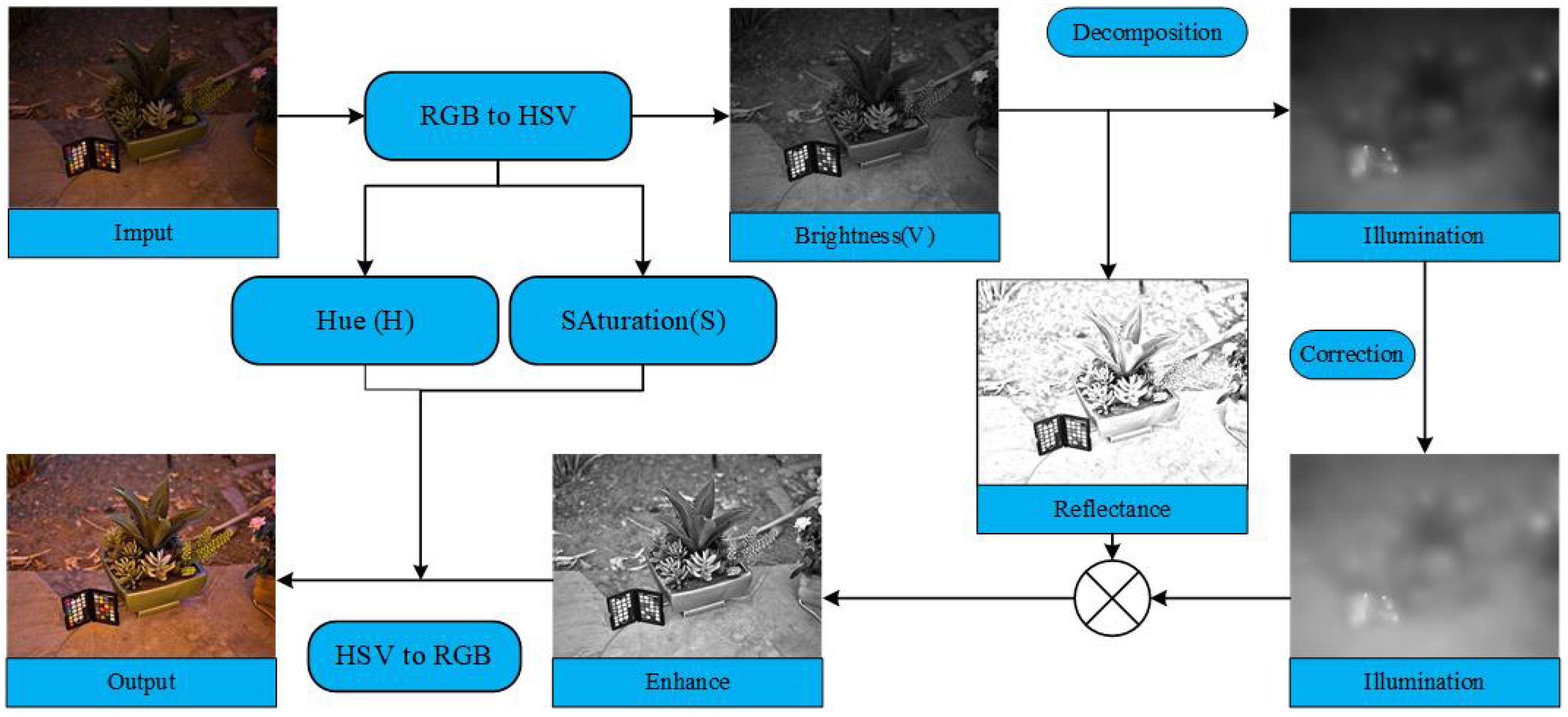 Low-Illumination Image Enhancement Using Local Gradient Relative ...
