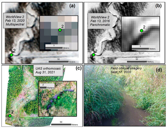 Applying High-Resolution Satellite and UAS Imagery for Detecting ...