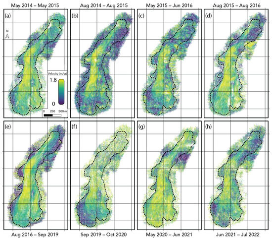 Photogrammetric Monitoring of Rock Glacier Motion Using High-Resolution ...