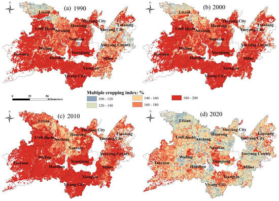 Spatiotemporal Variation and Stability of Rice Planting Using Landsat ...