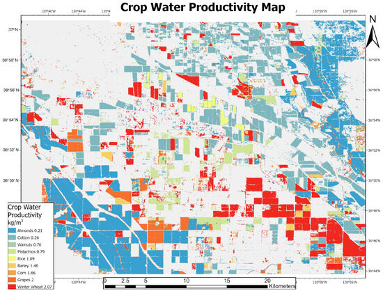 Crop Water Productivity from Cloud-Based Landsat Helps Assess ...