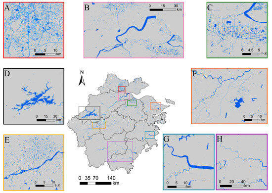 Mapping of the Spatial Scope and Water Quality of Surface Water Based ...