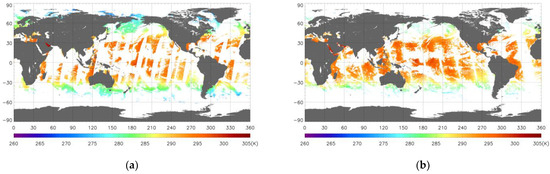 Simulation of Thermal Infrared Brightness Temperatures from an Ocean ...