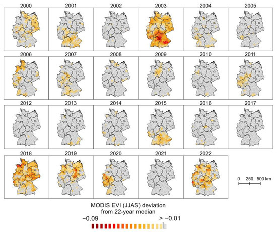 Vegetation Stress Monitor—Assessment of Drought and Temperature-Related ...