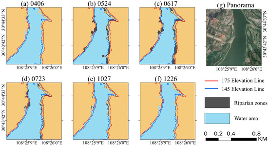 Monitoring the Area Change in the Three Gorges Reservoir Riparian Zone ...