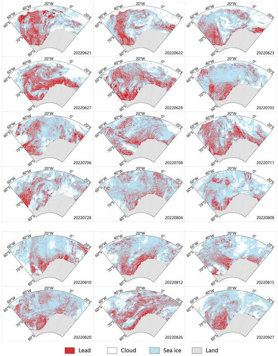 Distribution Characteristics and Influencing Factors of Sea Ice Leads ...