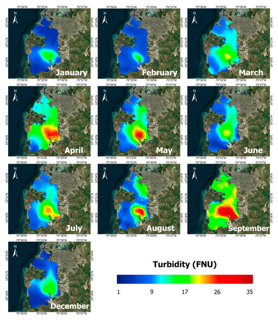 Remote Sensing | Free Full-Text | Spatial Patterns of Turbidity in Cartagena Bay, Colombia ...