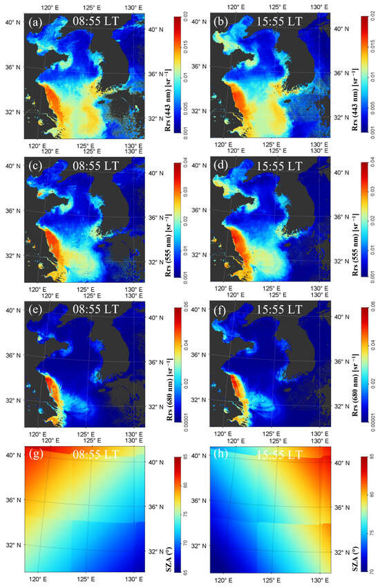 Ocean Colour Atmospheric Correction For Optically Complex Waters Under High Solar Zenith Angles