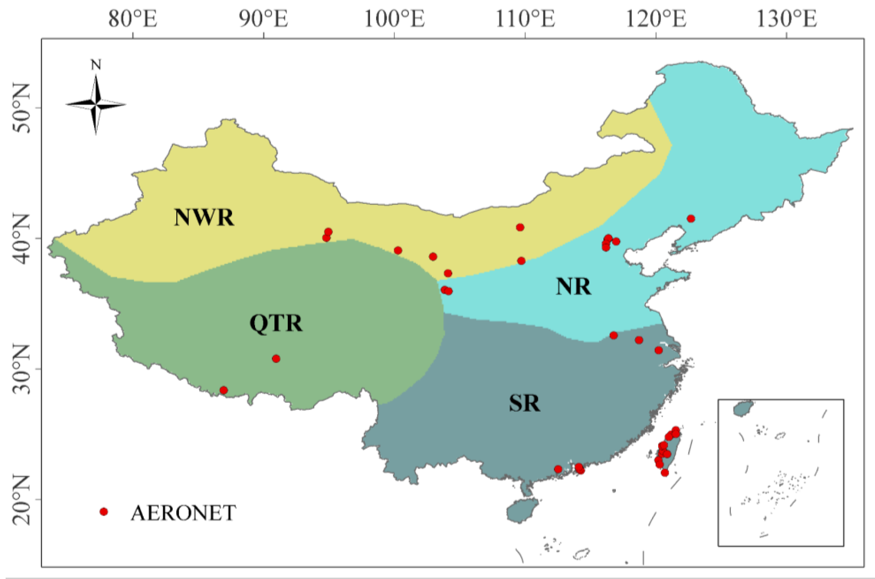 Preliminary Retrieval and Validation of Aerosol Optical Depths from FY ...
