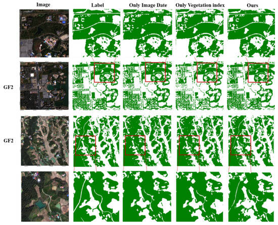 Multisource High-Resolution Remote Sensing Image Vegetation Extraction with Comprehensive ...