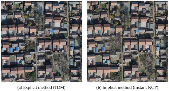 Fast Digital Orthophoto Generation: A Comparative Study of Explicit and Implicit Methods