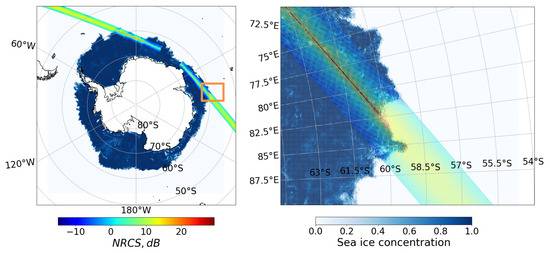 Sea Ice Detection Method Using the Dependence of the Radar Cross ...