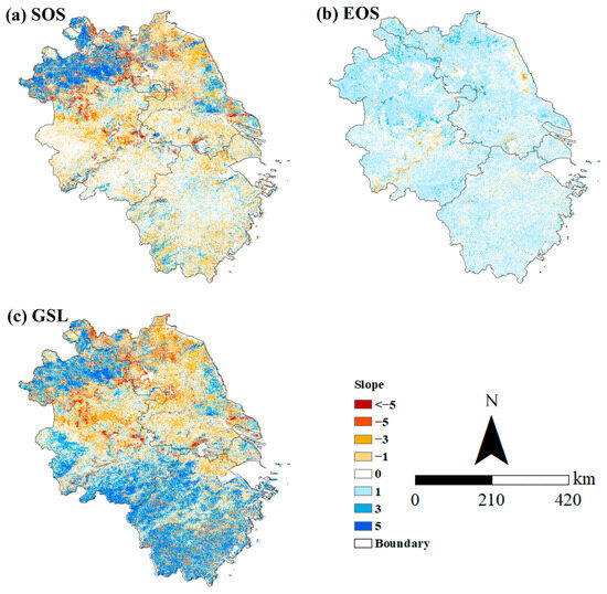 The Impact of Urbanization on Spatial–Temporal Variation in Vegetation Phenology: A Case Study ...