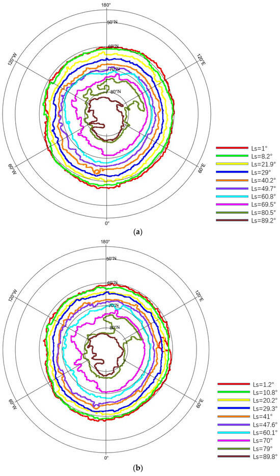 Remote Sensing | Free Full-Text | Automatic Martian Polar Ice Cap Extraction Algorithm for ...