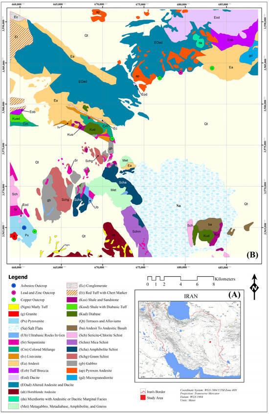 PRISMA Hyperspectral Remote Sensing Data for Mapping Alteration ...