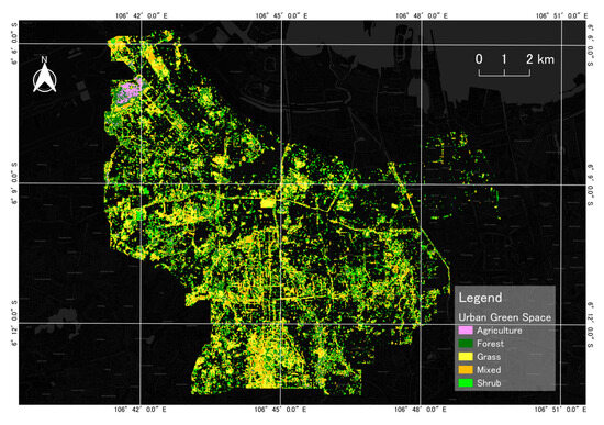 A Very High-Resolution Urban Green Space from the Fusion of ...