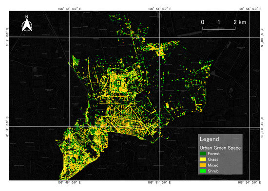 A Very High-Resolution Urban Green Space from the Fusion of ...