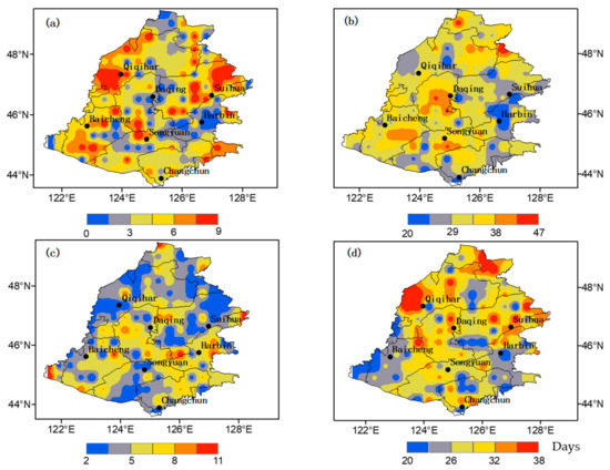 Spatiotemporal Variation in Water Deficit- and Heatwave-Driven Flash Droughts in Songnen Plain ...