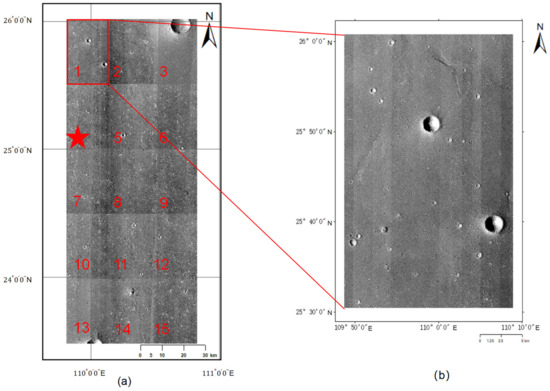 Crater Detection and Population Statistics in Tianwen-1 Landing Area ...