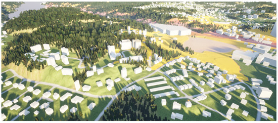 Towards Urban Digital Twins: A Workflow for Procedural Visualization Using Geospatial Data