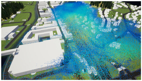 Towards Urban Digital Twins: A Workflow for Procedural Visualization Using Geospatial Data
