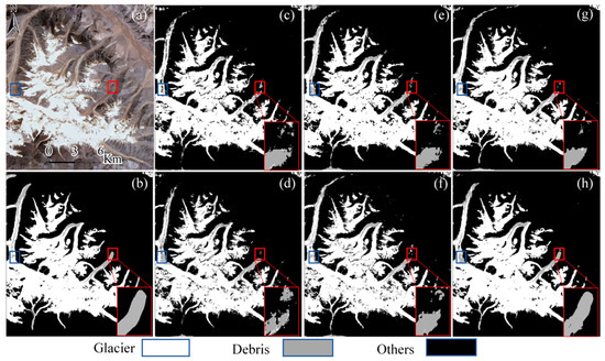 Mapping Debris-Covered Glaciers Using High-Resolution Imagery (GF-2) and Deep Learning Algorithms