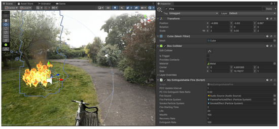Integration of 3D Gaussian Splatting and Neural Radiance Fields in Virtual Reality Fire Fighting