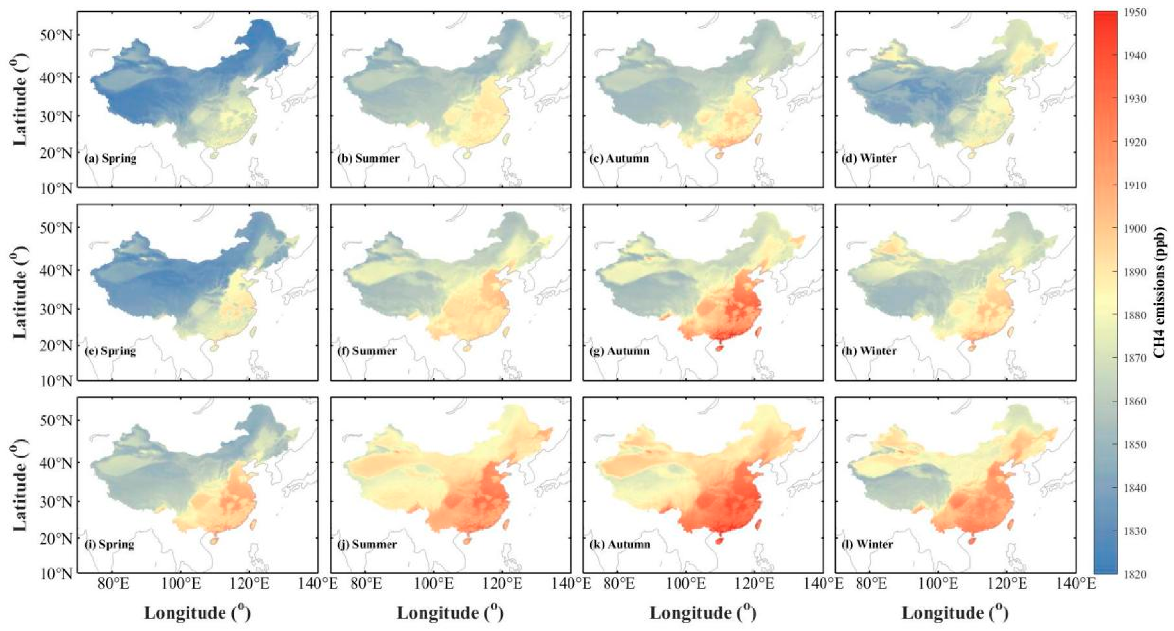 Monitoring Methane Concentrations with High Spatial Resolution over China by Using Random Forest ...