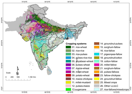 Remote Sensing | Free Full-Text | Spatial Distribution of Cropping Systems in South Asia Using ...