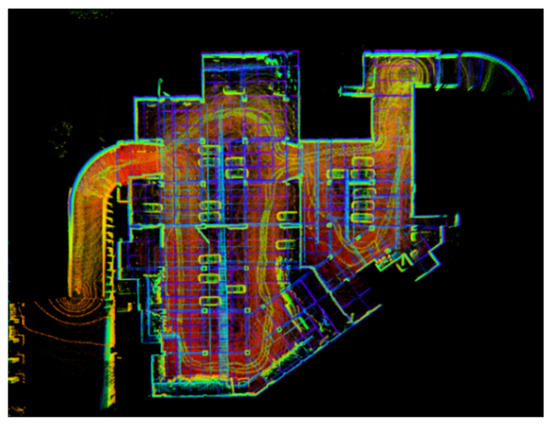 Efficient Path Planning Algorithm Based on Laser SLAM and an Optimized Visibility Graph for Robots
